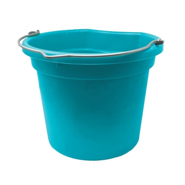 Flat Back Buckets - 20 Quart - 6 Pack: Chicks Discount Saddlery