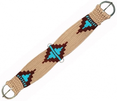 Showman Tan Multi-Strand Woven Wool Blend String Girth: Chicks Discount ...