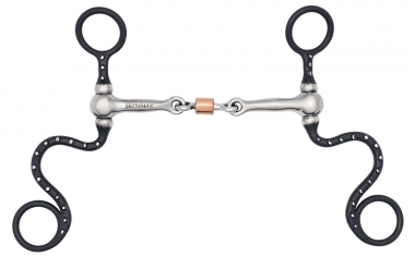 Showman Professional Series - Short shank Three Piece Dog Bone Roller ...