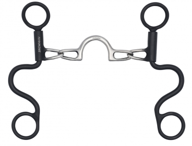 Showman Professional Series - Long Shank Smooth Single Jointed Bit ...