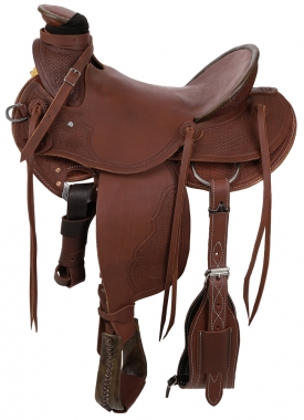 Showman Signature Series Wade Roper Saddle: Chicks Discount Saddlery