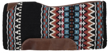 Showman 34 x 36 Rodeo Royale Contoured Wool Top Felt Bottom Saddle Pad ...