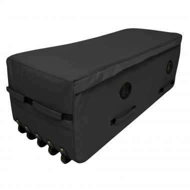 Showman Square Bale Carry Bag with Wheels - Black: Chicks Discount Saddlery