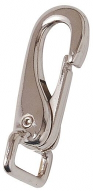 1 Inch Spring Snap With Fixed Square Eye: Chicks Discount Saddlery