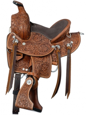 Silver Royal Mini Endurance Saddle - 8 Inch: Chicks Discount Saddlery