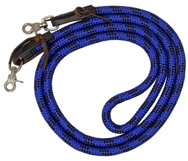 Rugged Ride Braided Nylon Trail Reins - 8 foot: Chicks Discount Saddlery