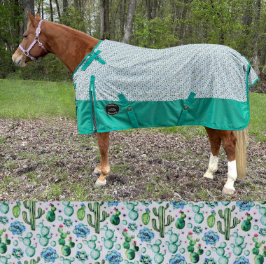 Showman 600 Denier Water Repellent Sheet With Adjustable Neck - Prickly ...
