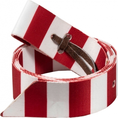 Mustang Stripes Print Nylon Tie Strap with Holes: Chicks Discount Saddlery