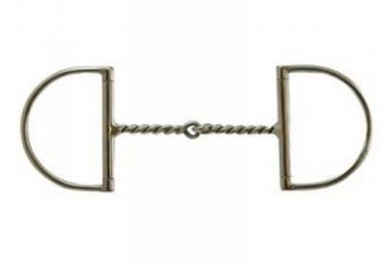 Light Twisted Wire Hunter Dee Ring Bit: Chicks Discount Saddlery
