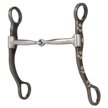 Weaver Professional Shank Bit with Sweet Iron Snaffle Mouth: Chicks ...