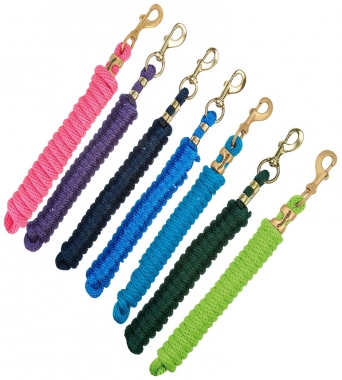 Weaver 10 foot Poly Rope Lead With Brass Snap - Solids: Chicks Discount ...