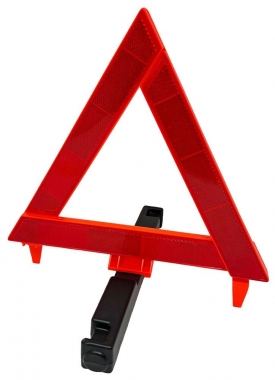 DOT Folding Roadside Warning Reflective Triangle: Chicks Discount Saddlery