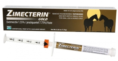 Zimecterin Gold Horse Dewormer: Chicks Discount Saddlery
